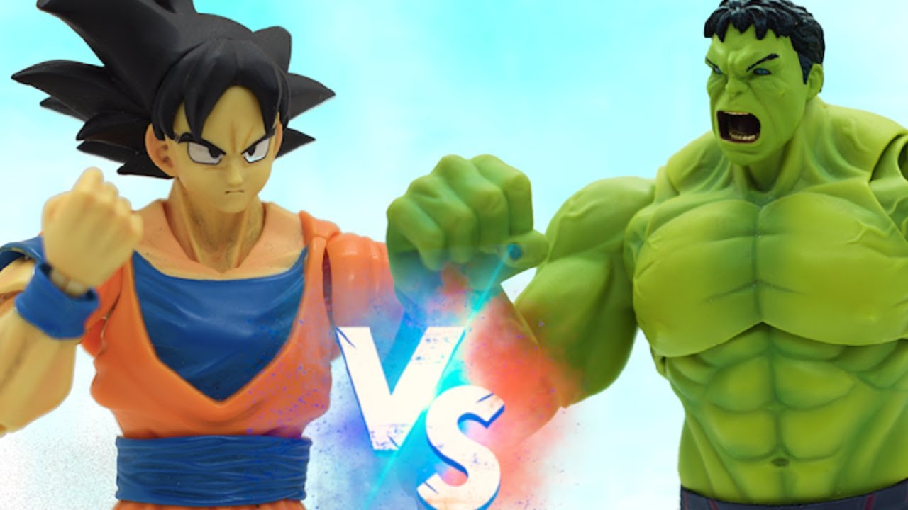 GOKU vs HULK Epic Battle Stop Motion Animation DRAGON BALL Z SH ...