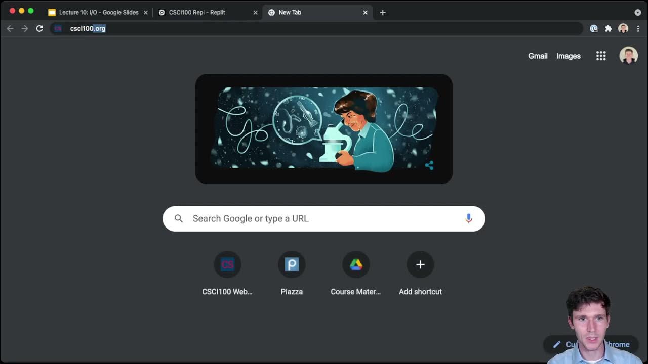 CSCI100: Lecture 10.4 - More Python I/O Examples - YouTube