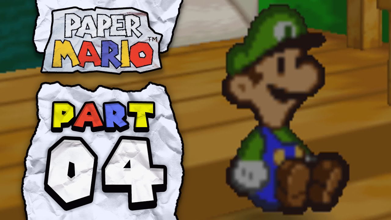 Paper Mario: Part 4 - Toad Town! - YouTube