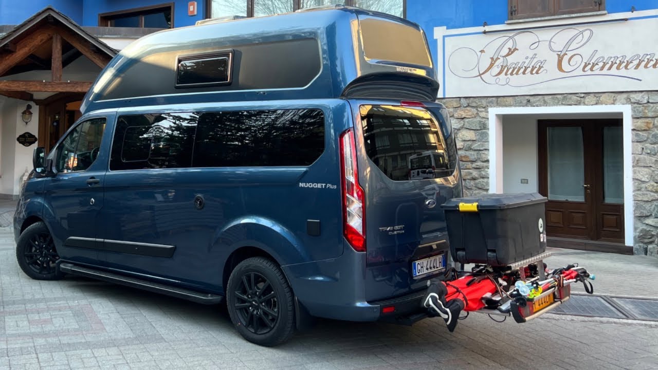 Perfect CAMPERVAN Bike Rack | Ski Rack & Cargo Box | ONE rack, MANY ...