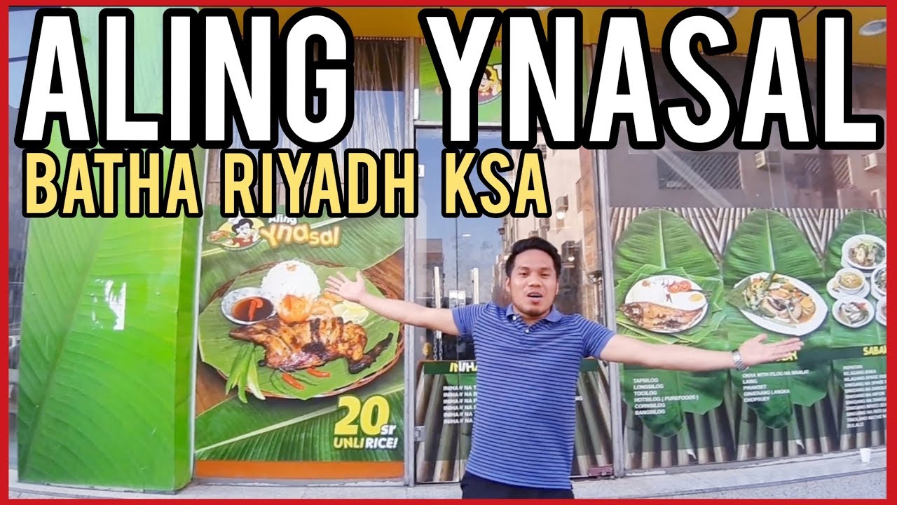 Bangsamoro TV: FILIPINO RESTAURANT IN BATHA RIYADH SAUDI ARABIA| ALING ...