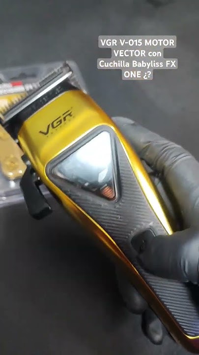 VGR V-015 Motor Vector con Cuchilla Babyliss fx One, ¿se puede? #vgr #babylisspro #babylissfxone ...