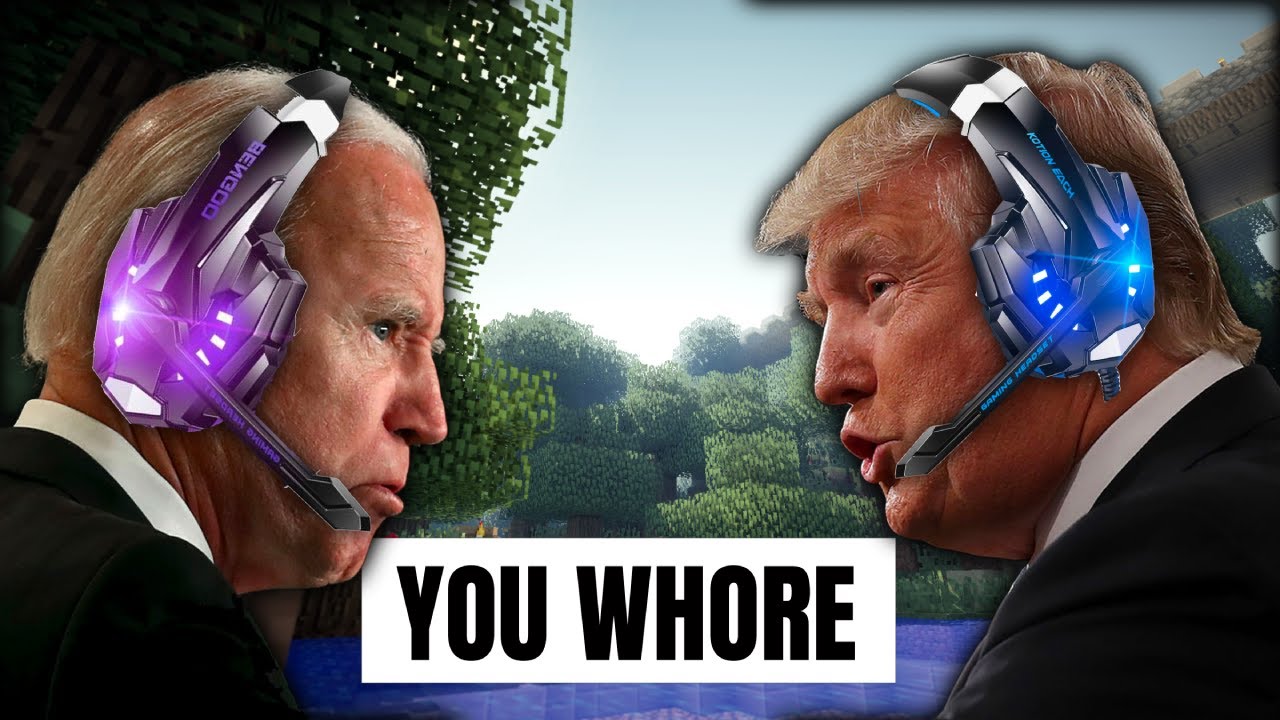 US Presidents Play Minecraft With Andrew Tate - YouTube