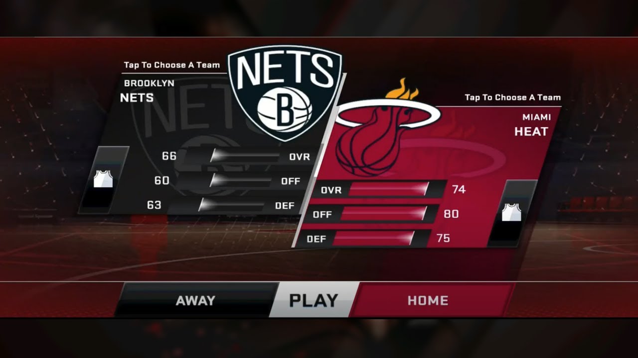 Miami Heat vs Brooklyn Nets Quick Game | NBA 2K20 Mobile Game - YouTube
