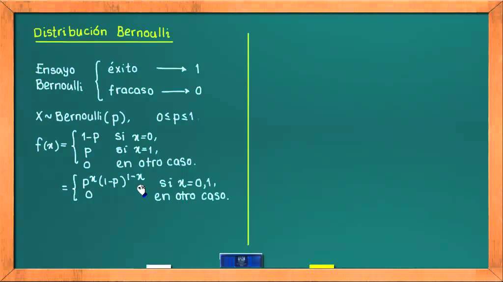 0625 Distribución Bernoulli - YouTube