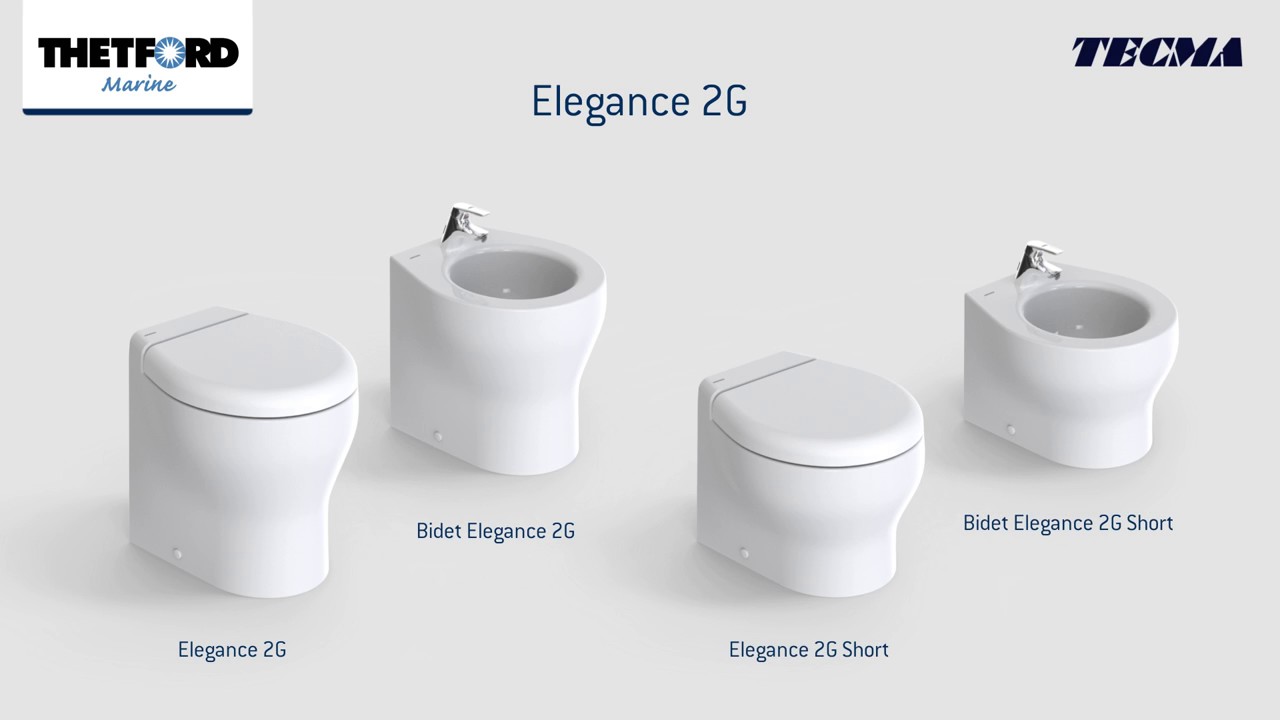 Thetford Marine Tecma Flexi 2G Marine Toilets - YouTube