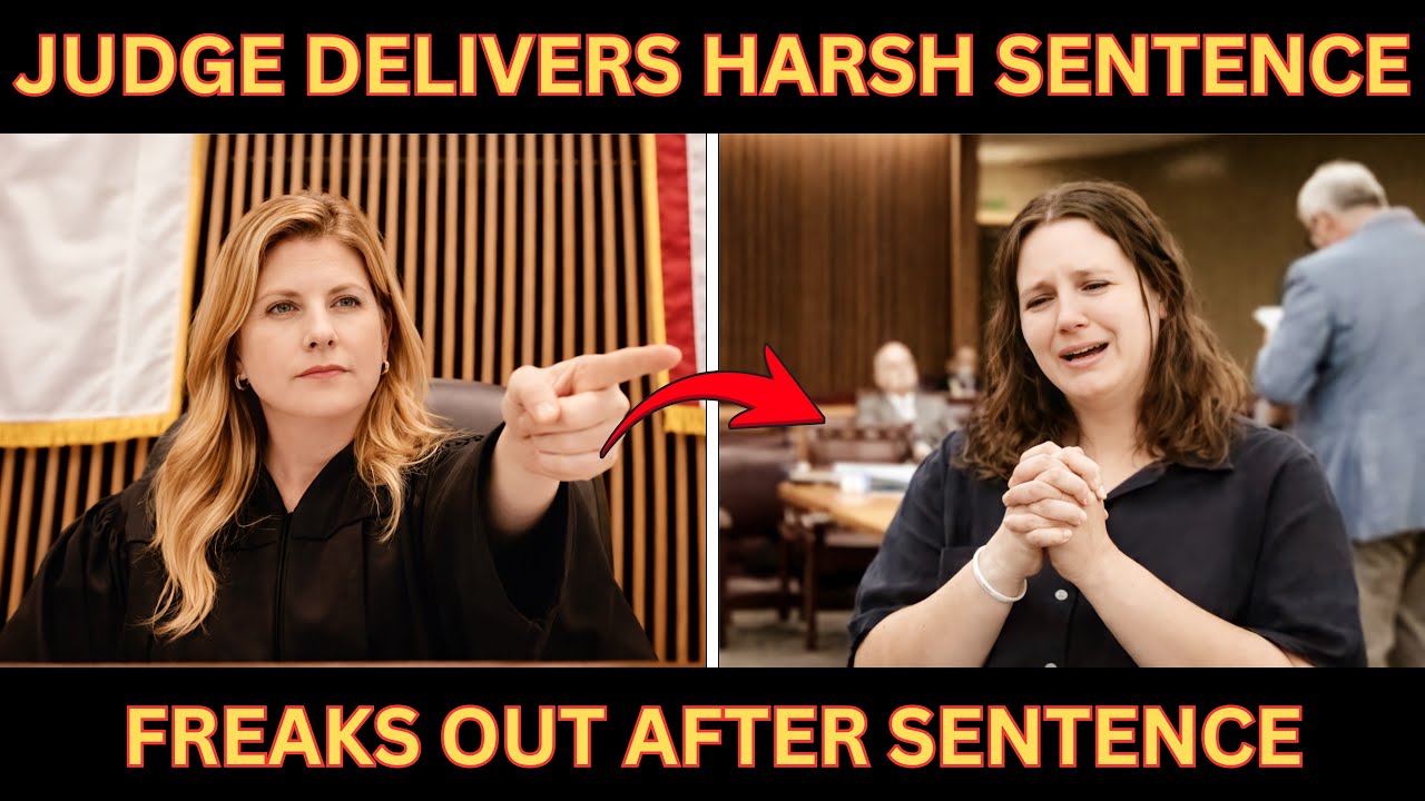 Snark Turns to Shock: Woman Freaks Out After Judge’s Sentence - YouTube