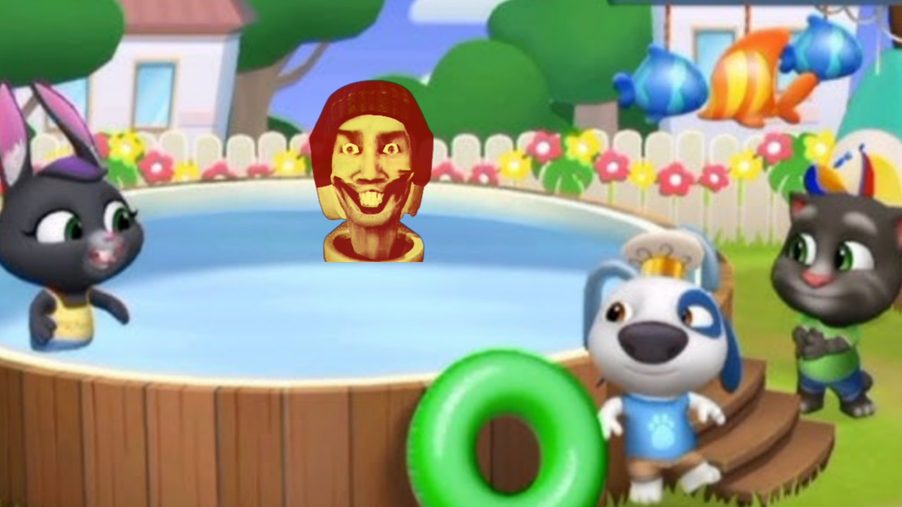 MY TALKING TOM FRIENDS || SKIBIDI BAPTIZED THEM || MINECRAFT LIVE 2024 ...