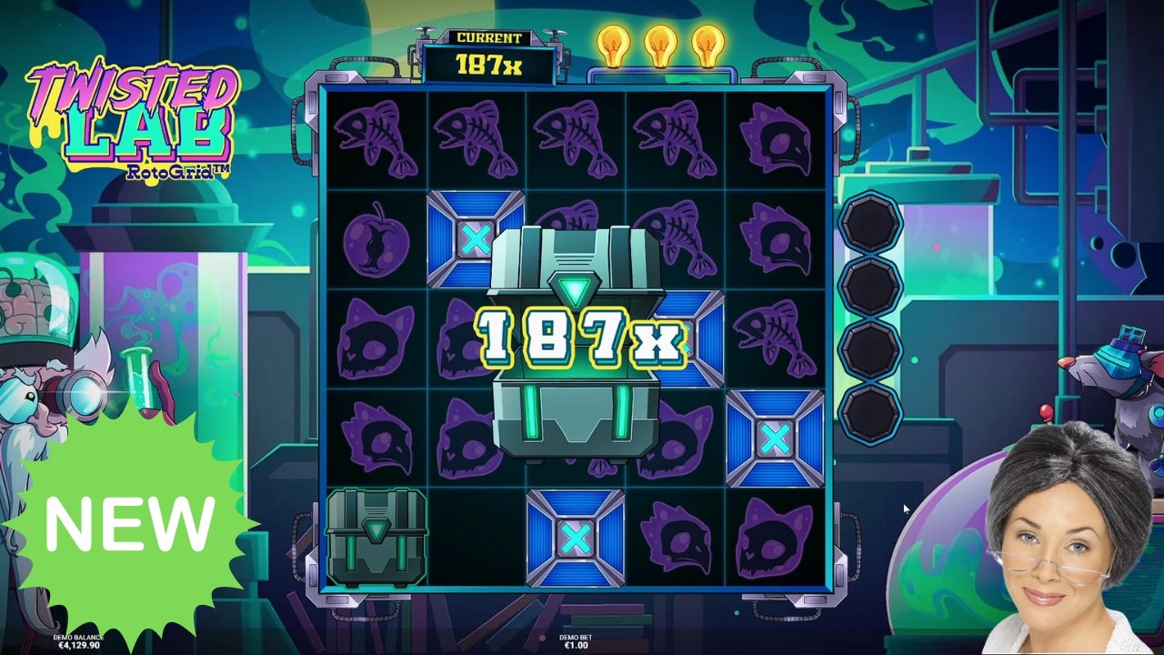 🚨NEW 🚨🎰TWISTED LAB !! #slots HACKSAW GAMING👍 - YouTube