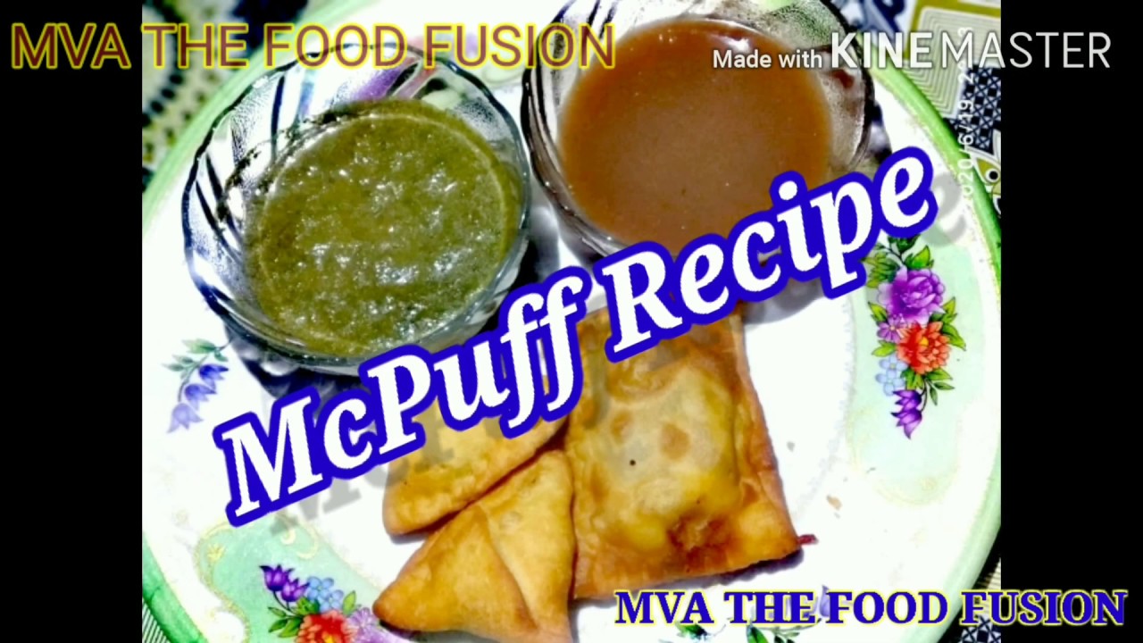 McPuff Recipe/ McDonald Pizza McPuff Recipe at Home/ Pizza McPuff ...