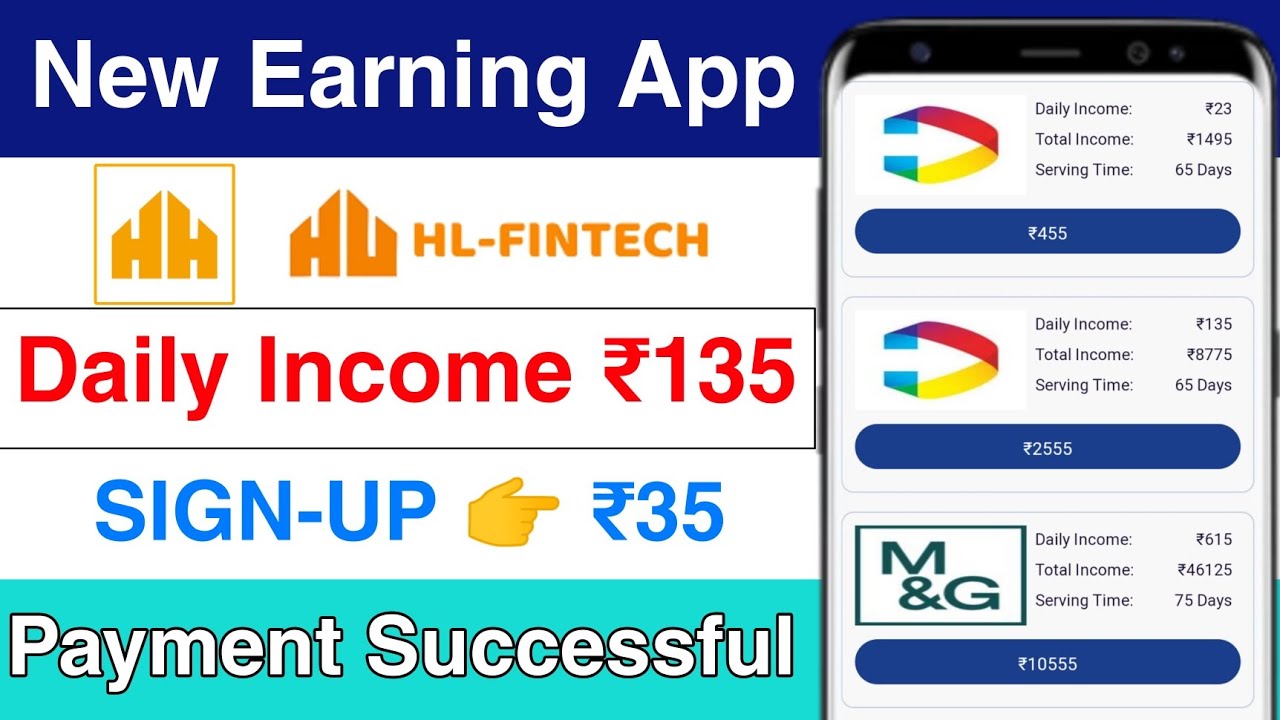 HL Fintech Earning App || Best Earning App Today || HL Fintech App ...