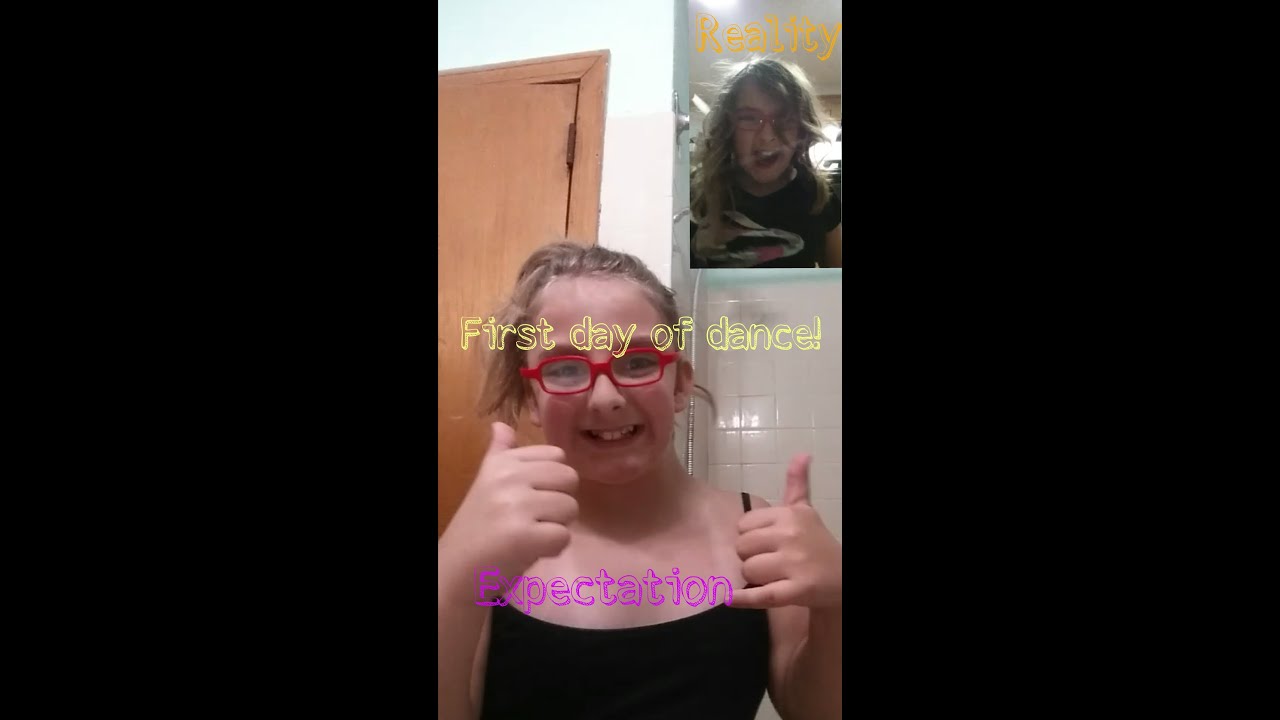 First day a dance! Expectation vs reality - YouTube