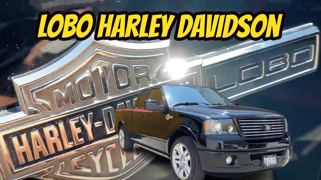 Lobo Harley Davidson cabina y media 4 puertas rines 22 - YouTube