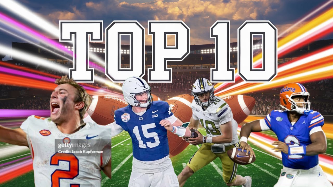 Top 10 College Football Quarterbacks Per ESPN Greg McElroy | Instant ...