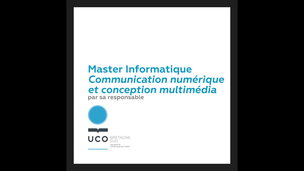 Master en Informatique De l Université de Bretagne-Sud France