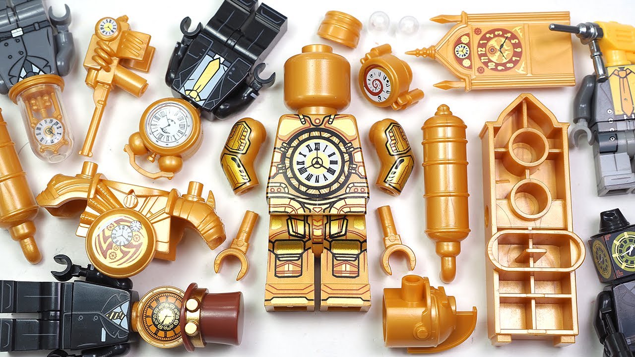 LEGO Skibidi Toilet Multiverse | Titan Clockman Big figure | Drillman ...
