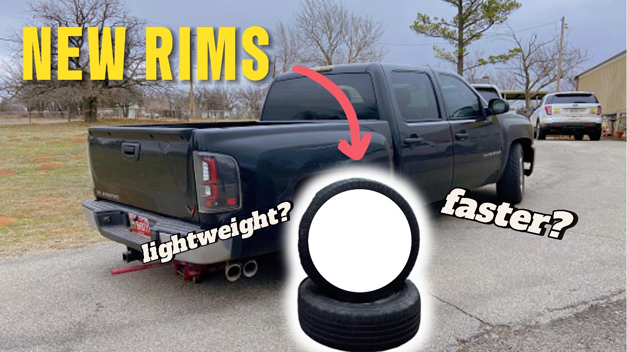 GOT THE UGLIEST RIMS FOR THE SILVERADO! - YouTube