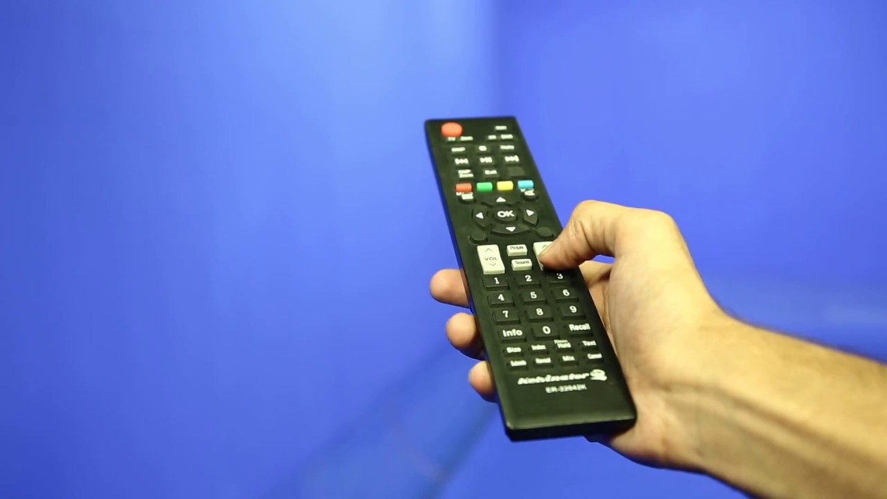 Using remote control | Blue Screen | Blue Chroma - YouTube