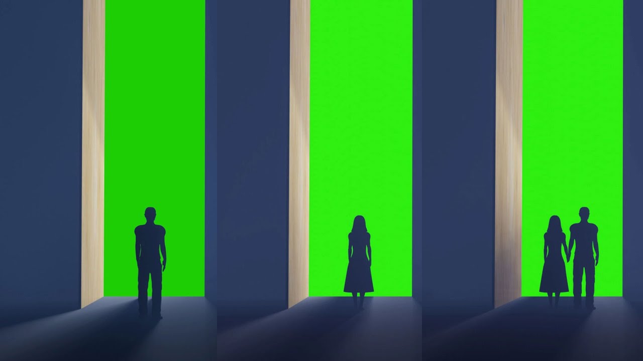 Door Opening Green Screen Animated - YouTube