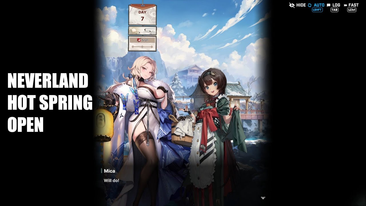 GODDESS OF VICTORY: NIKKE | NEVERLAND: Hot Spring Open - YouTube