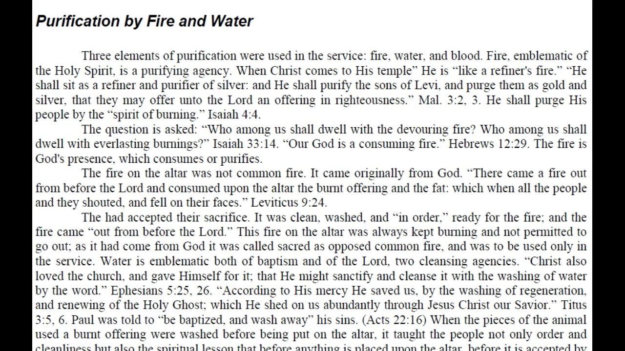 The Sanctuary Service by M. L. Andreasen Part 12 - YouTube