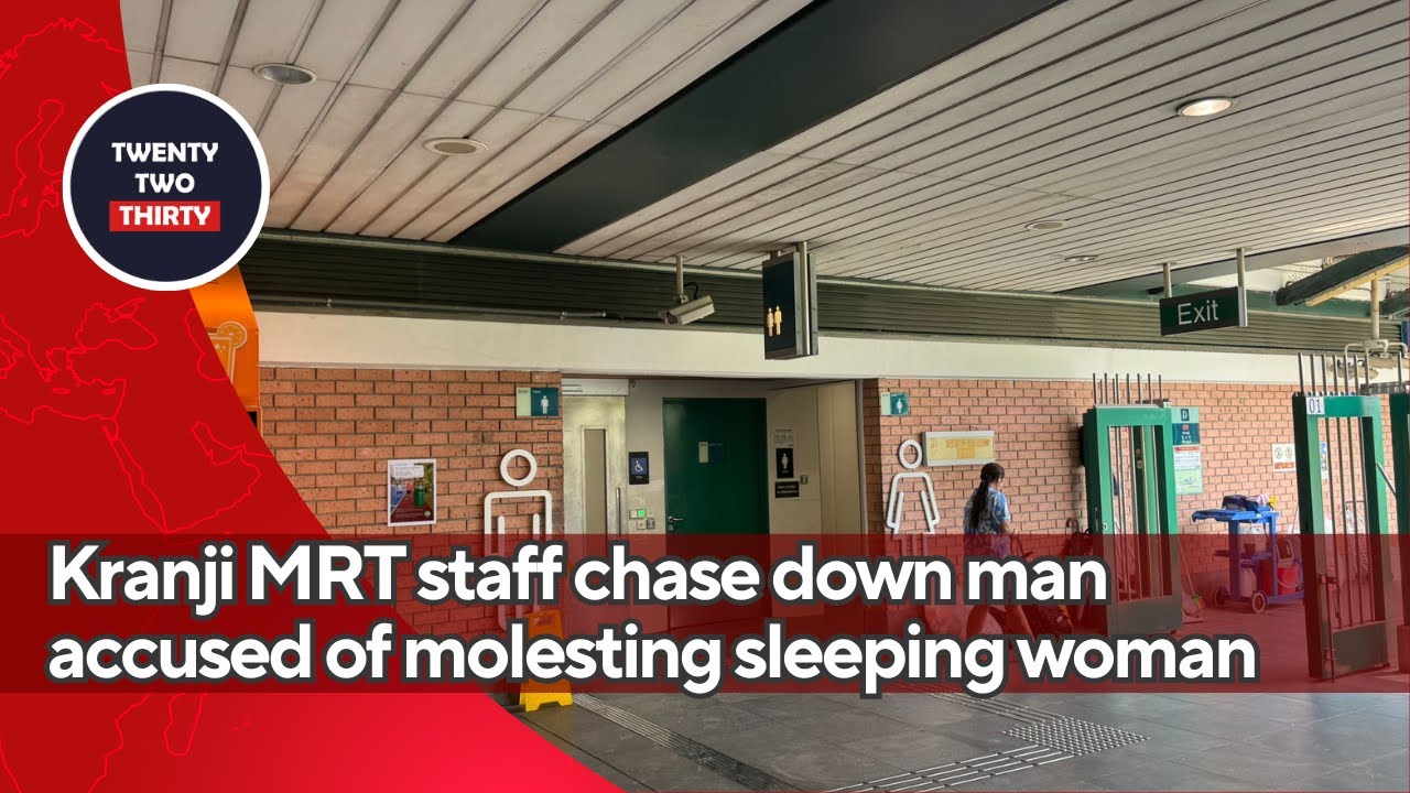 Kranji MRT staff chase down man accused of molesting sleeping woman in ...