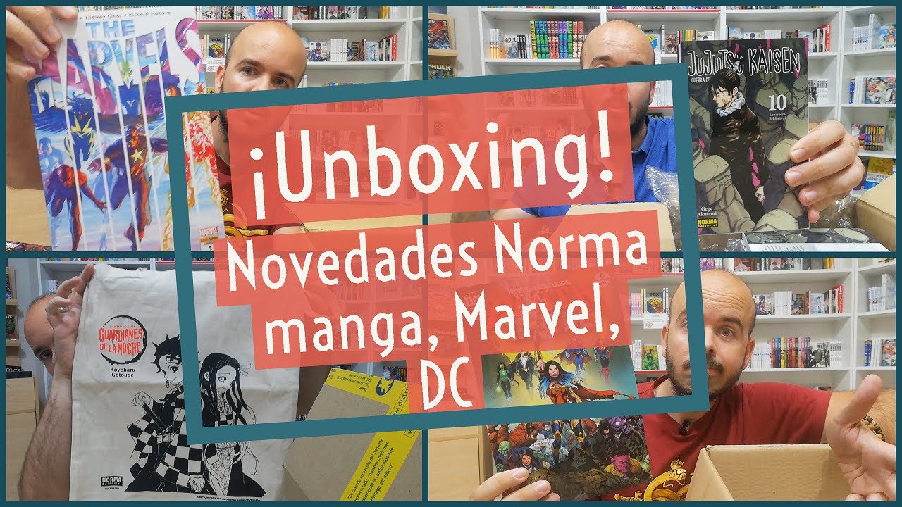 ¡Unboxing! Novedades Norma manga, Ivrea, Marvel, DC... - 05.08.21 - YouTube