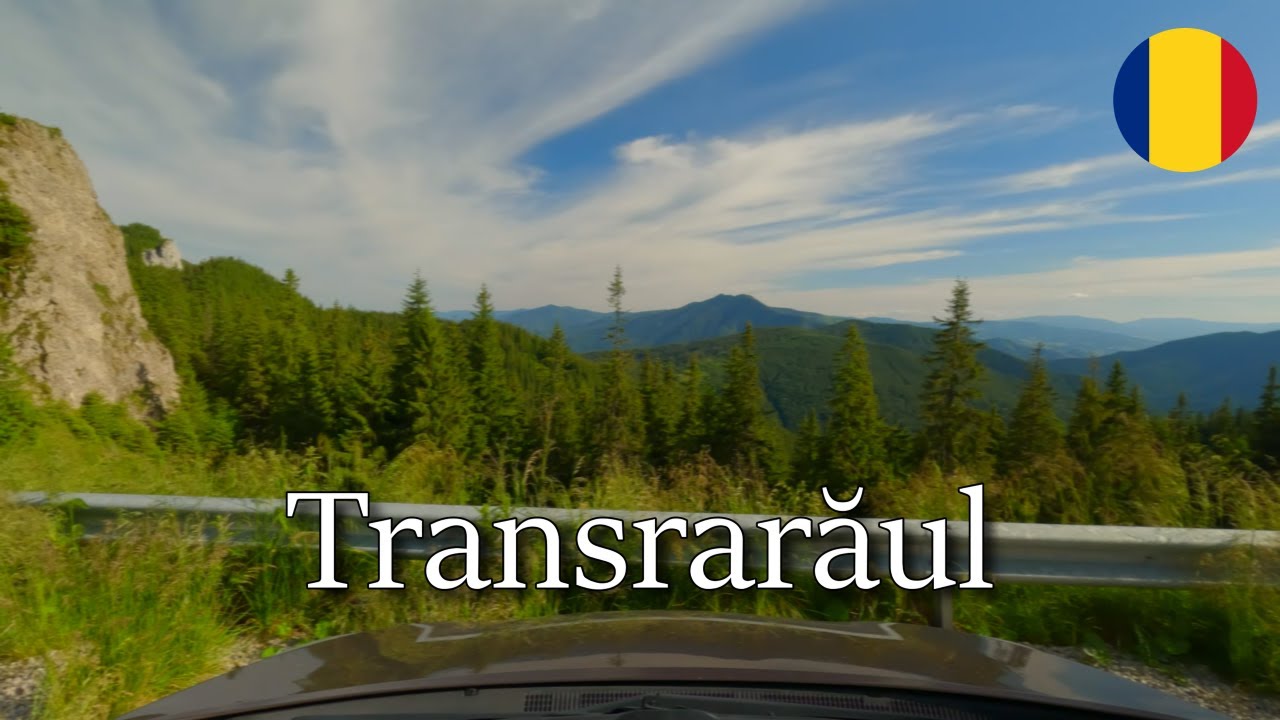 Driving the beautiful Transrarăul mountain pass in Romania | summer ...