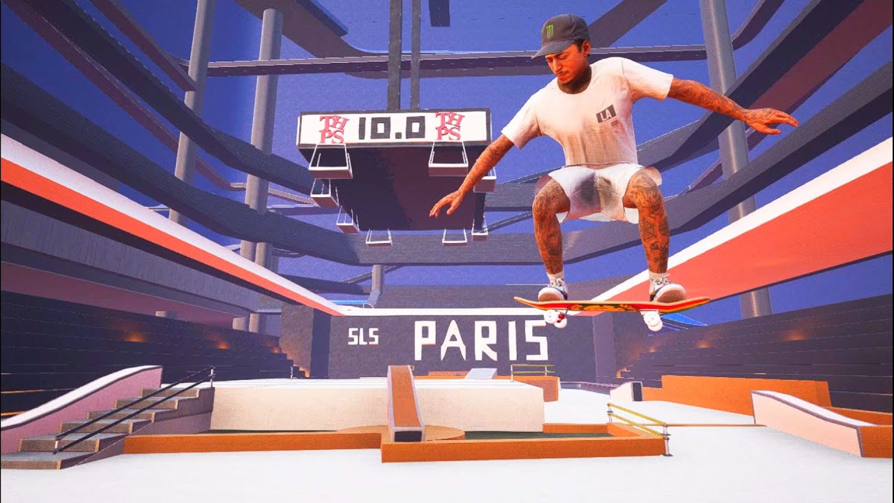 Skatepark with Goals: SLS PARIS 2024 (Tony Hawk's Pro Skater 1+2) - YouTube