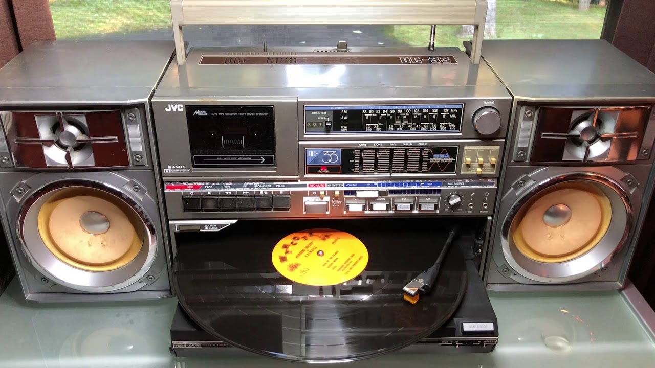 JVC DC-33 record sounds great - YouTube