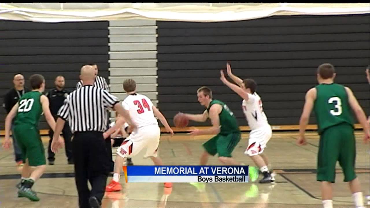Big Eight boys basketball: Madison Memorial at Verona - YouTube