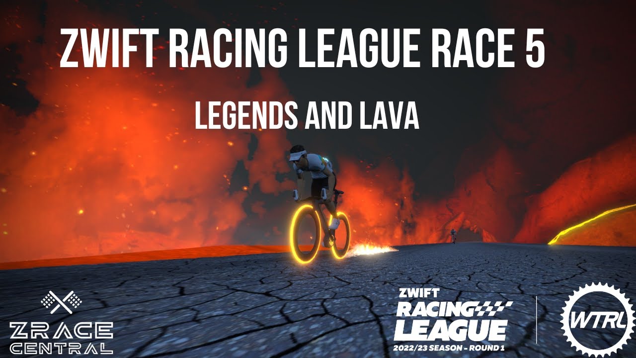 Zwift Racing League Race 5 Guide // Legends and Lava - YouTube