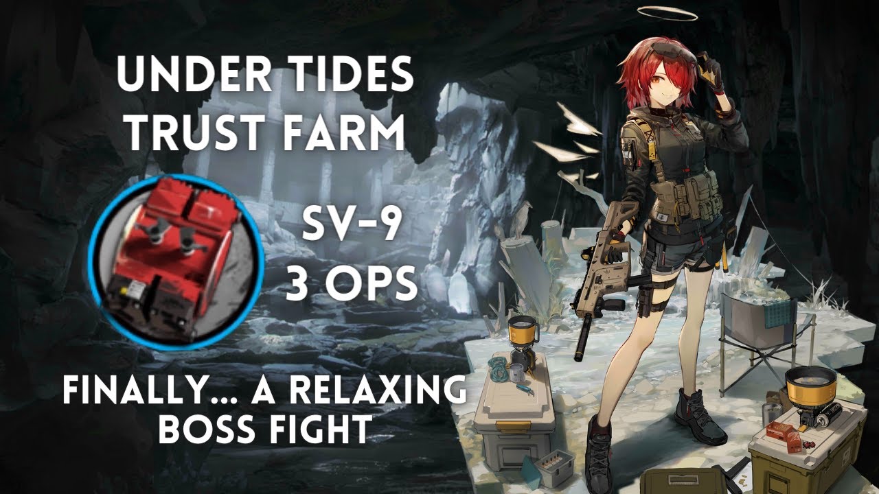 [Arknights] Under Tides Trust Farm SV-9 3 Operators - YouTube