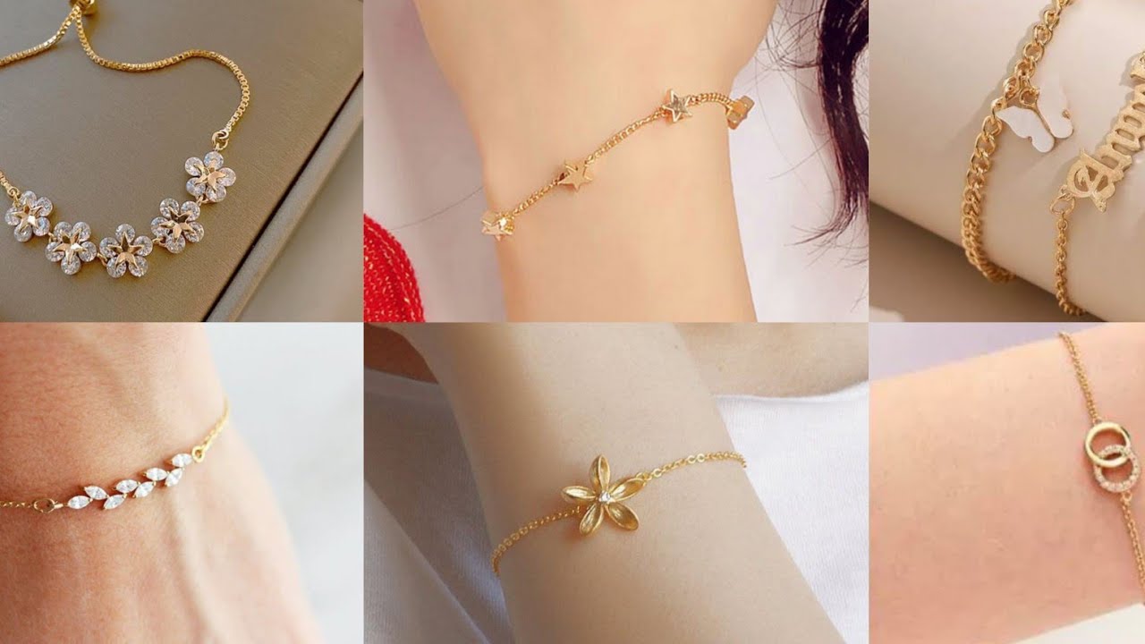 Beautiful Bracelets designs| Elegant bracelets designs 😍 - YouTube