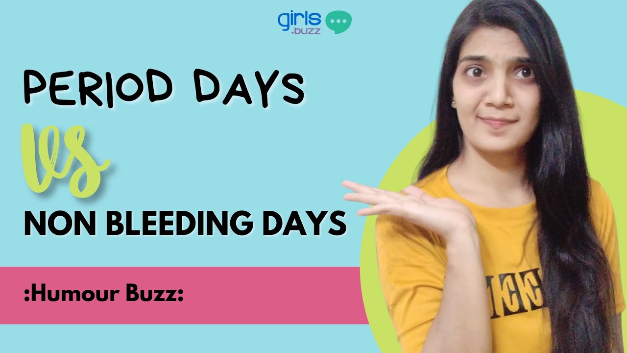 Period Days vs Non Bleeding Days - YouTube
