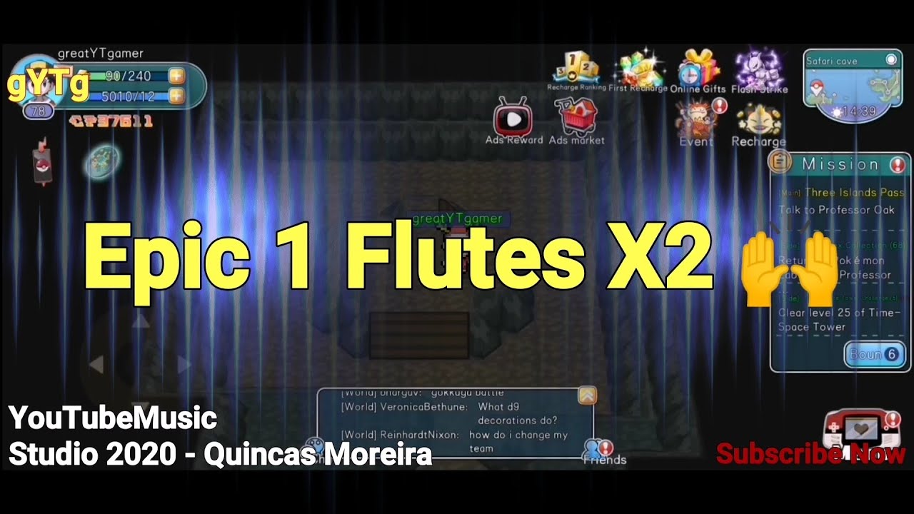Pixelmon Town(Monster Carnival) Epic 1 Flutes X2 🙌 - YouTube