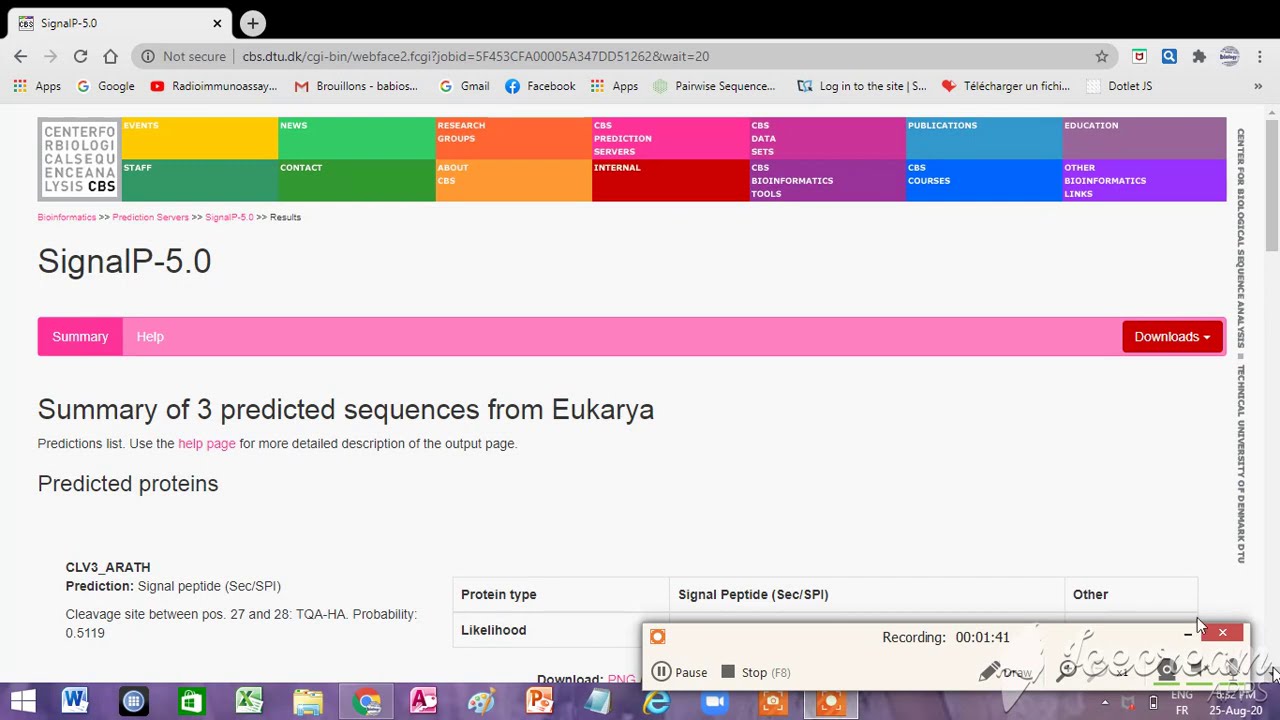 Signal peptides : SignalP - YouTube
