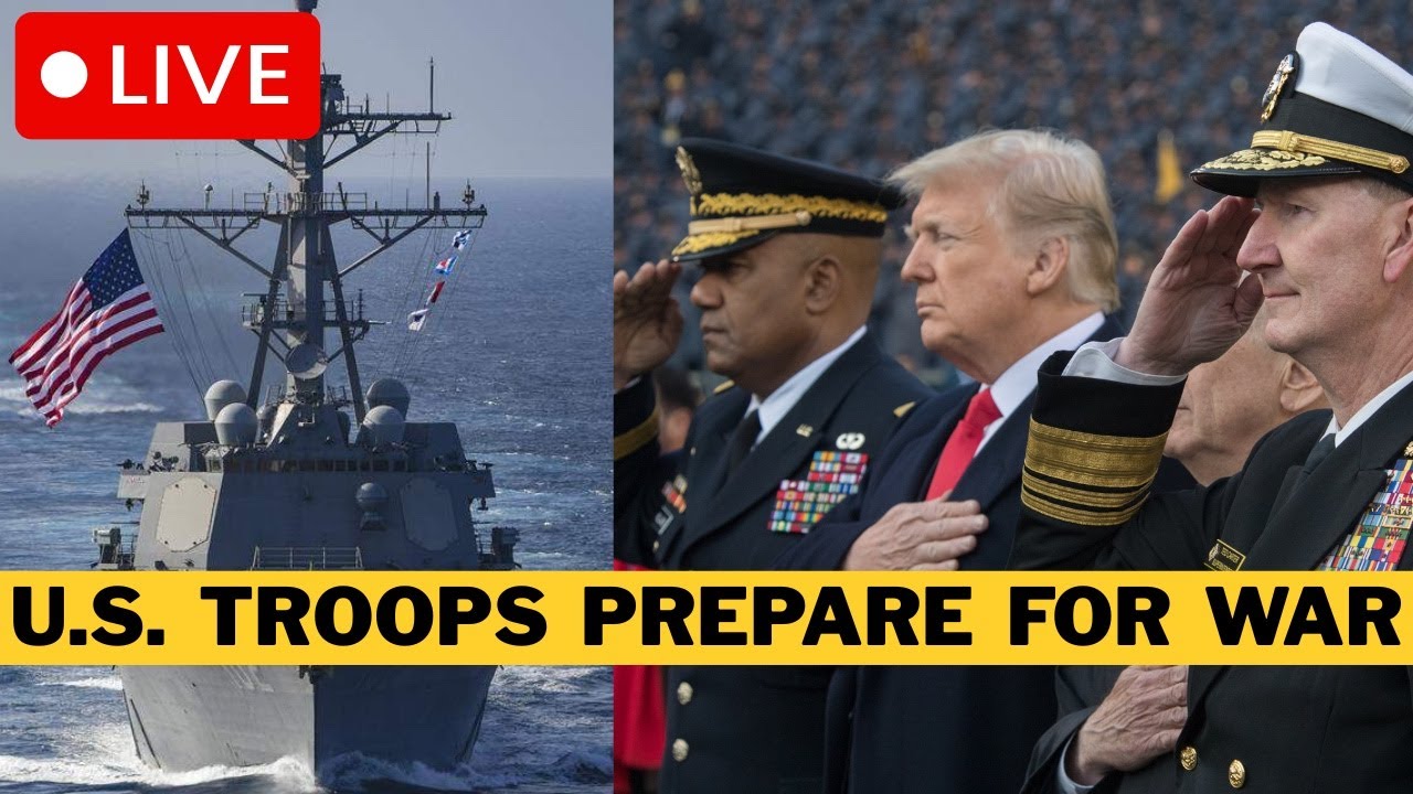 🚨 BREAKING: Trump Mobilises U.S. Military In Caribbean - War With ...