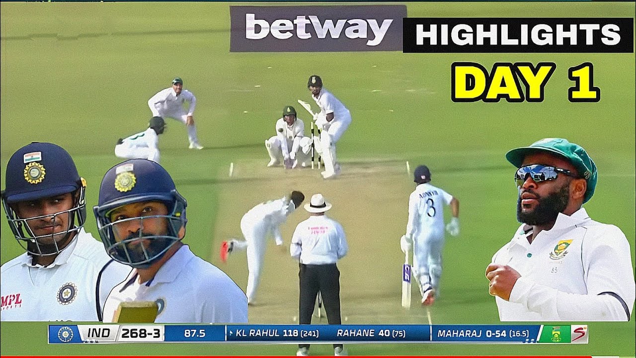INDIA VS SOUTH AFRICA IST TEST DAY 1 FULL HIGHLIGHTS : IND VS SA IST ...