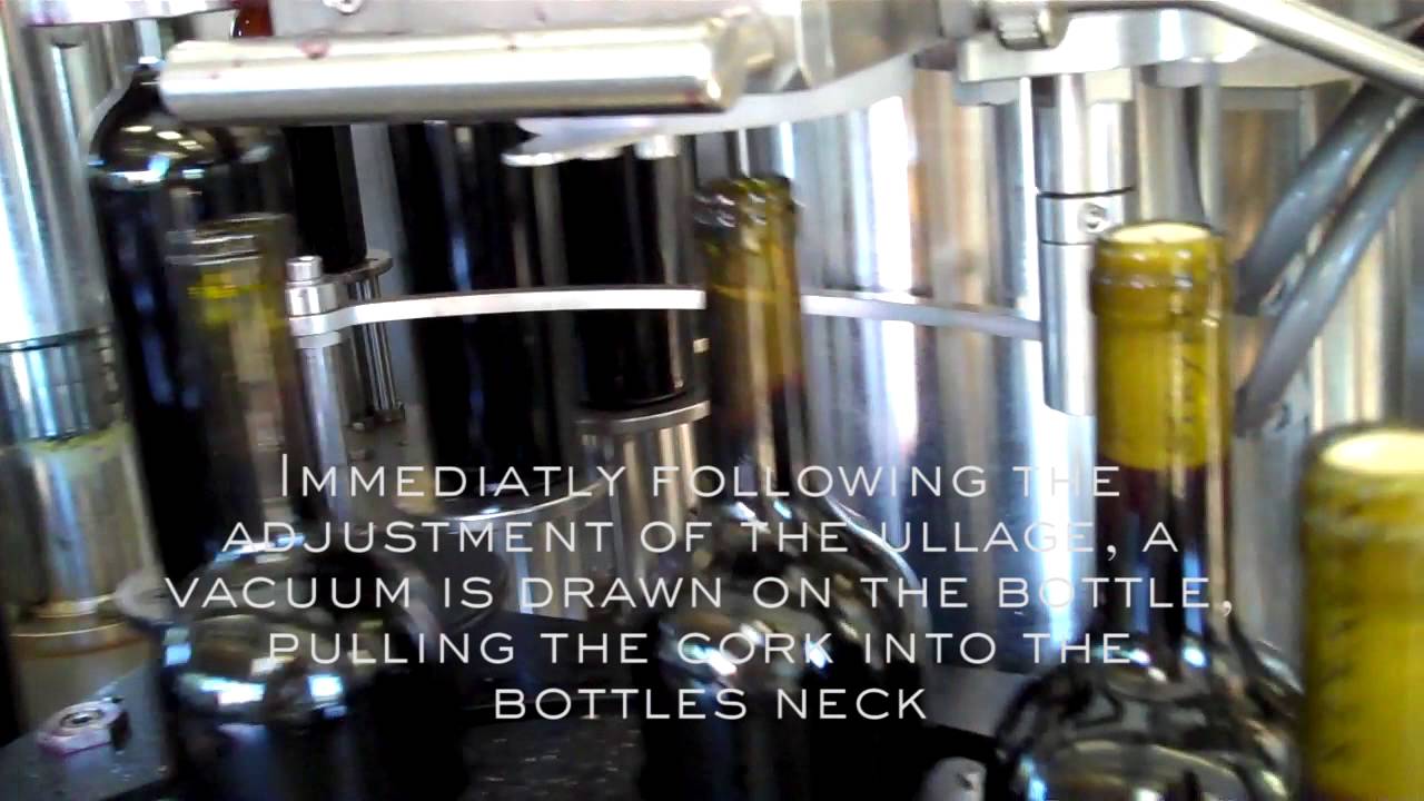 Bottling Stelvin and Cork - YouTube