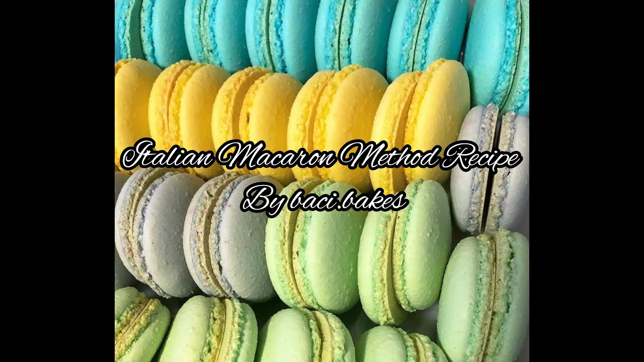 Detailed Italian Method Macaron Tutorial and Recipe by baci.bakes ...