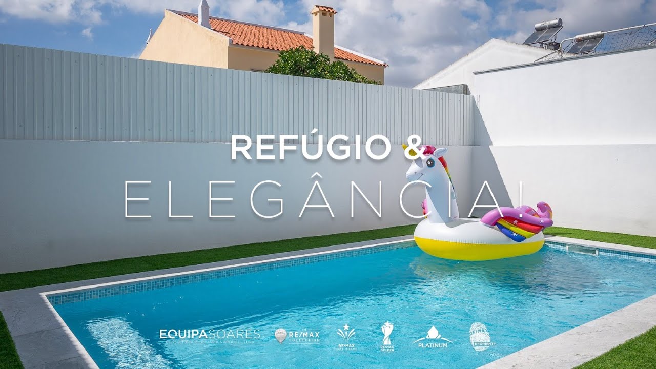 Moradia T4 | Piscina | Fernão Ferro - YouTube