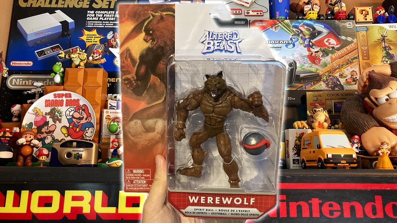 Altered Beast Werewolf Figure Unboxing - YouTube