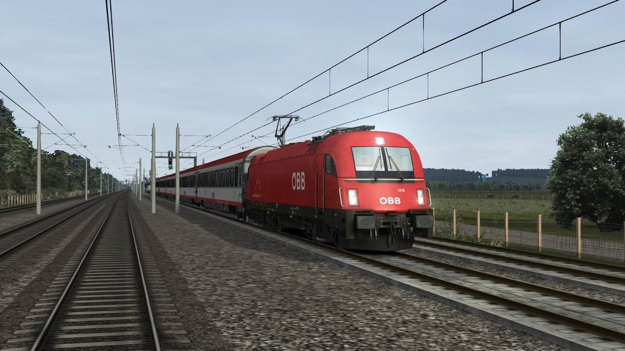ÖBB 1216 | Train simulator 2021 | Munich-Augsburg - YouTube