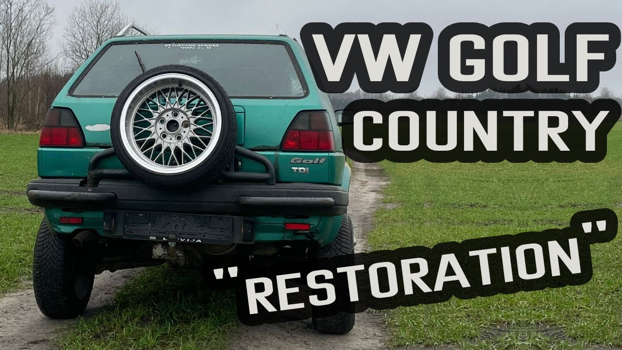 FIXING EVERYTHING THAT'S WRONG WITH MY VW GOLF MK2 COUNTRY - YouTube