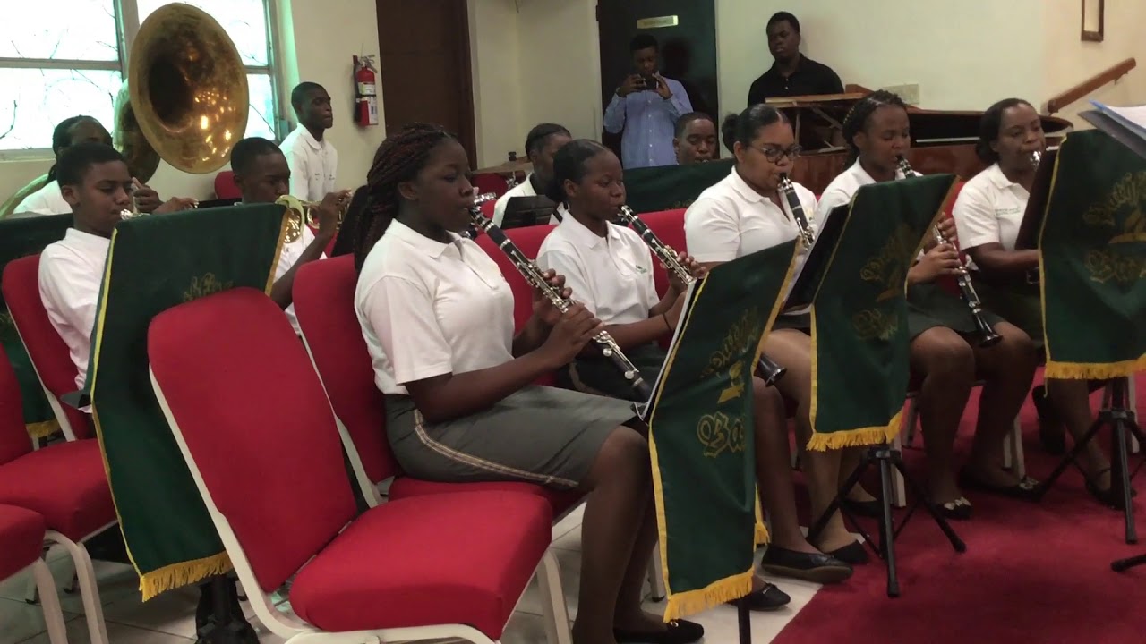 SBC Pathfinder Concert Band Playing Lift Every Voice & Sing AY ...