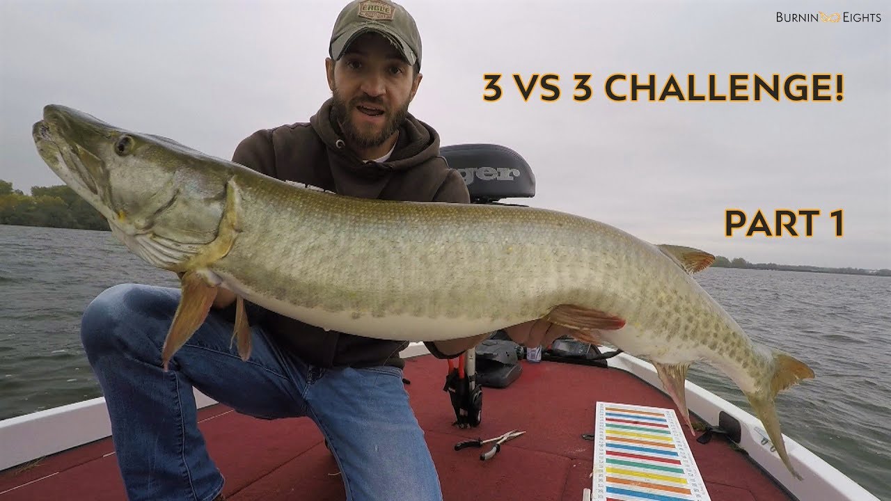 EPIC Fall Musky Fishing! - 3 vs 3 Challenge Feat. Todays Angler and ...