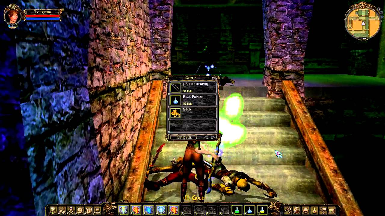 Let's Play Dungeon Lords MMXII Part 2 - Fargrove Sewers - YouTube