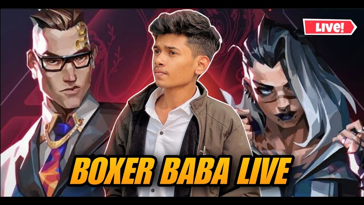VALORANT 5v5 | BGMI DONE | BOXER BABA LIVE #bgmi #bgmilive #valorant ...