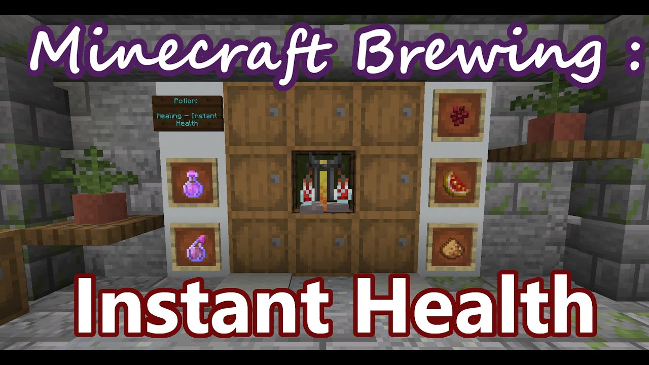 Potion of Instant Healing (1 & 2) :: Brewing and Potions :: Minecraft ...